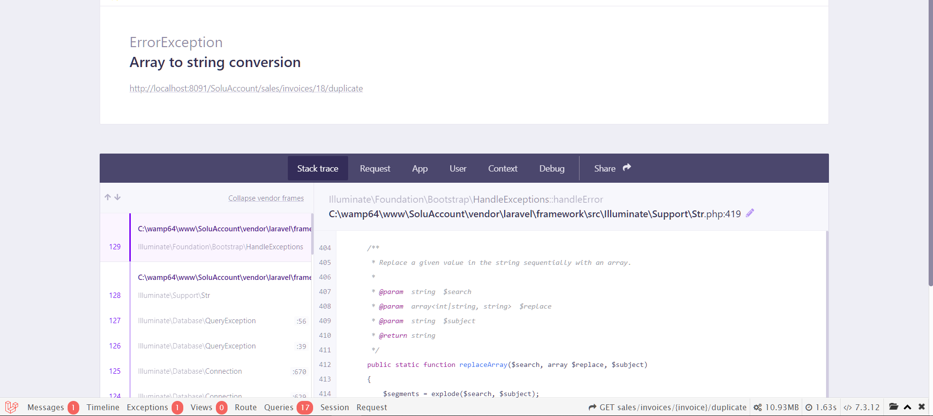 Dublicate Invoice & Bill Error · Issue #1358 · akaunting/akaunting · GitHub