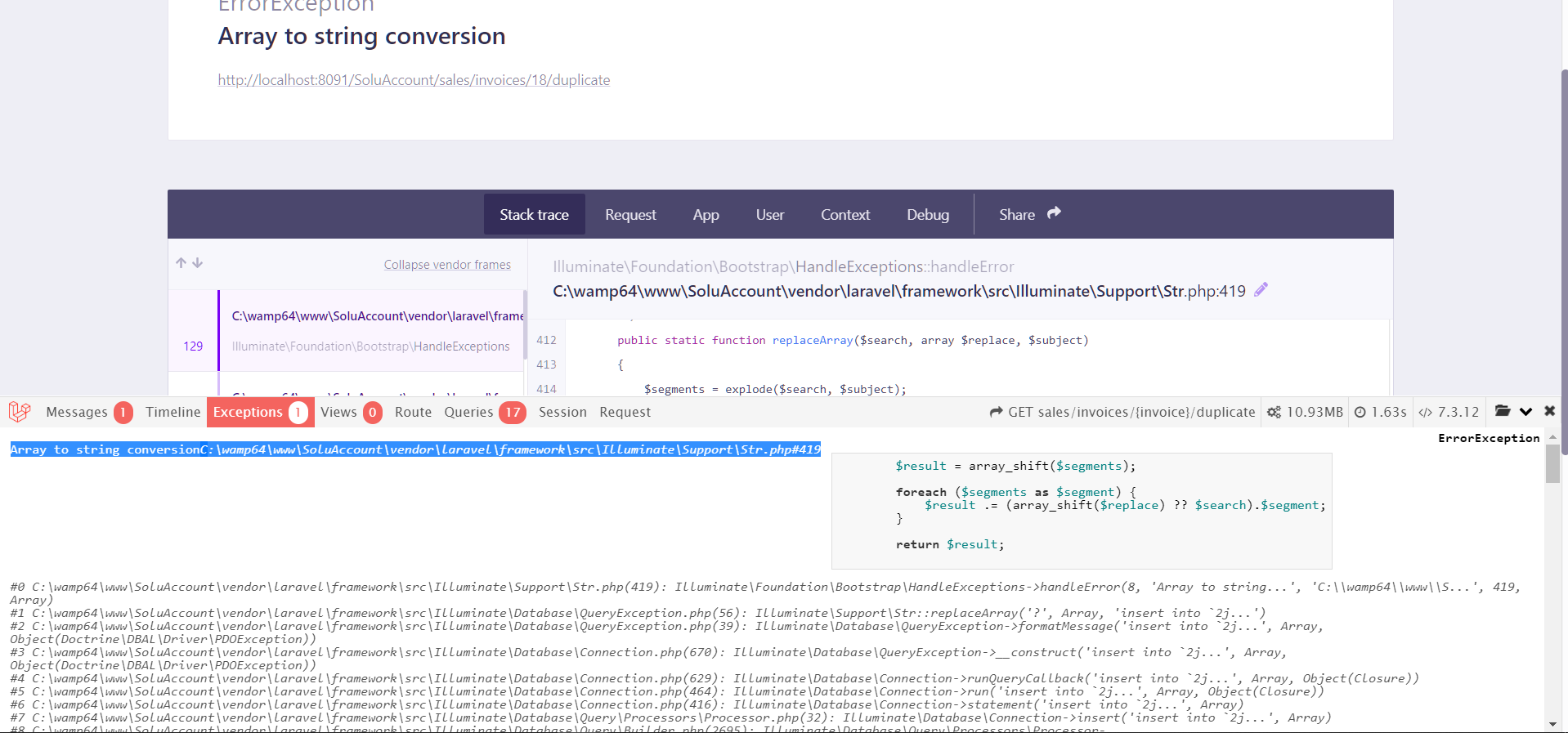 Dublicate Invoice & Bill Error · Issue #1358 · akaunting/akaunting · GitHub