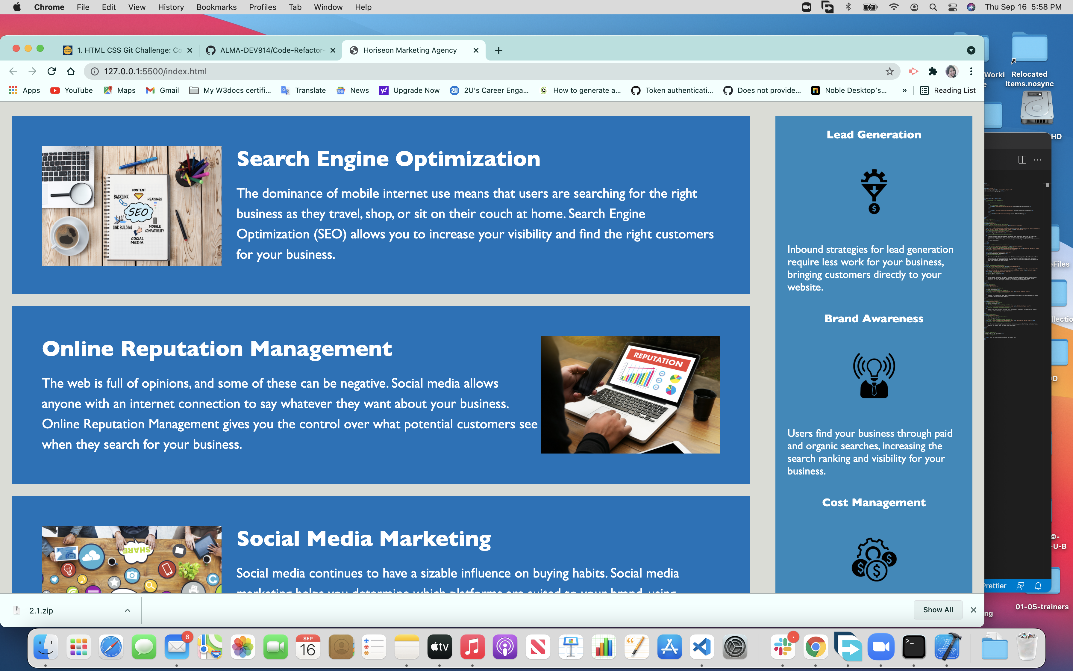 GitHub - ALMA-DEV914/Code-Refactor-Horiseon: Refactoring the code for ...