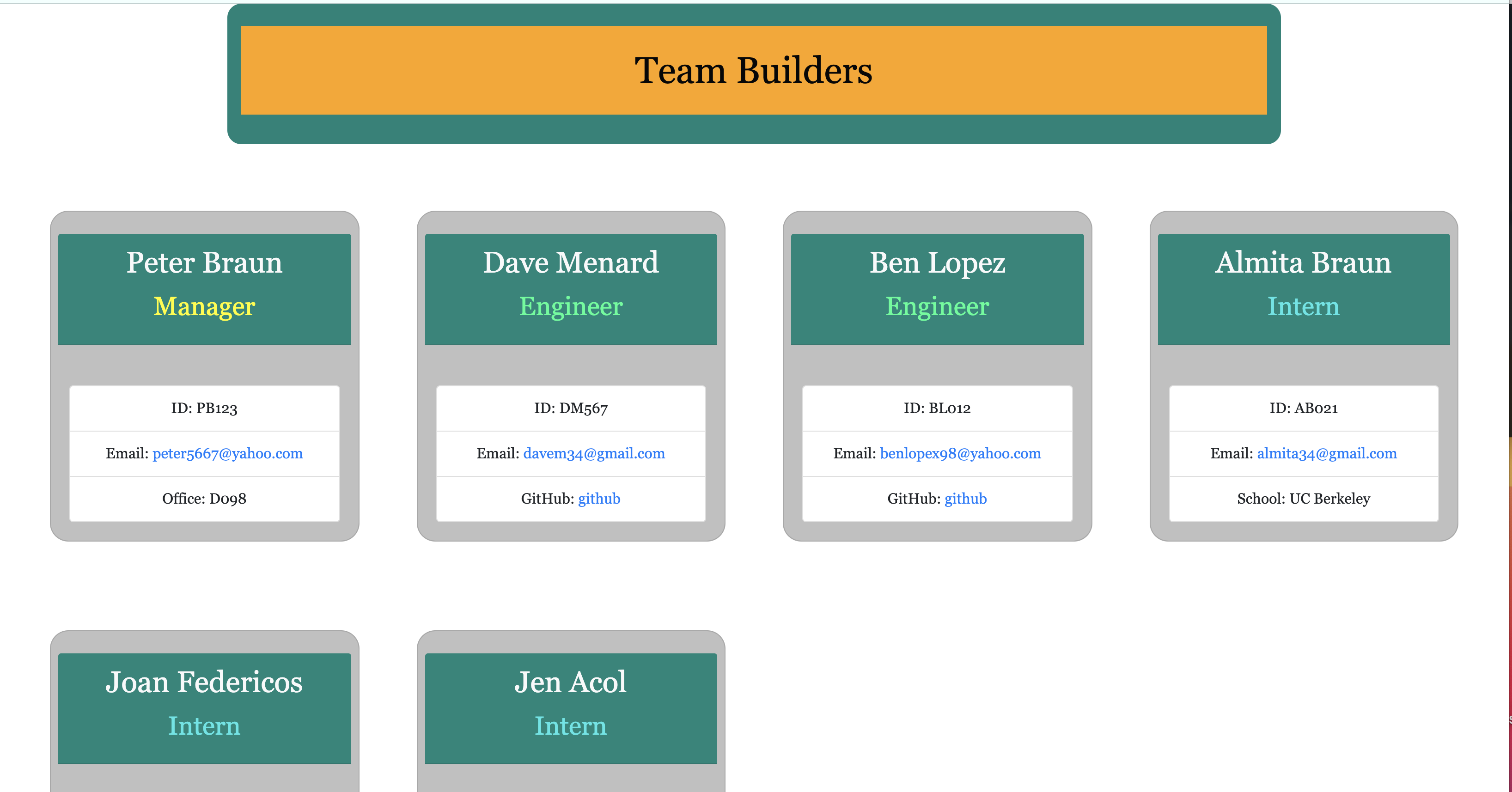 GitHub - ALMA-DEV914/Team-Profile-Generator