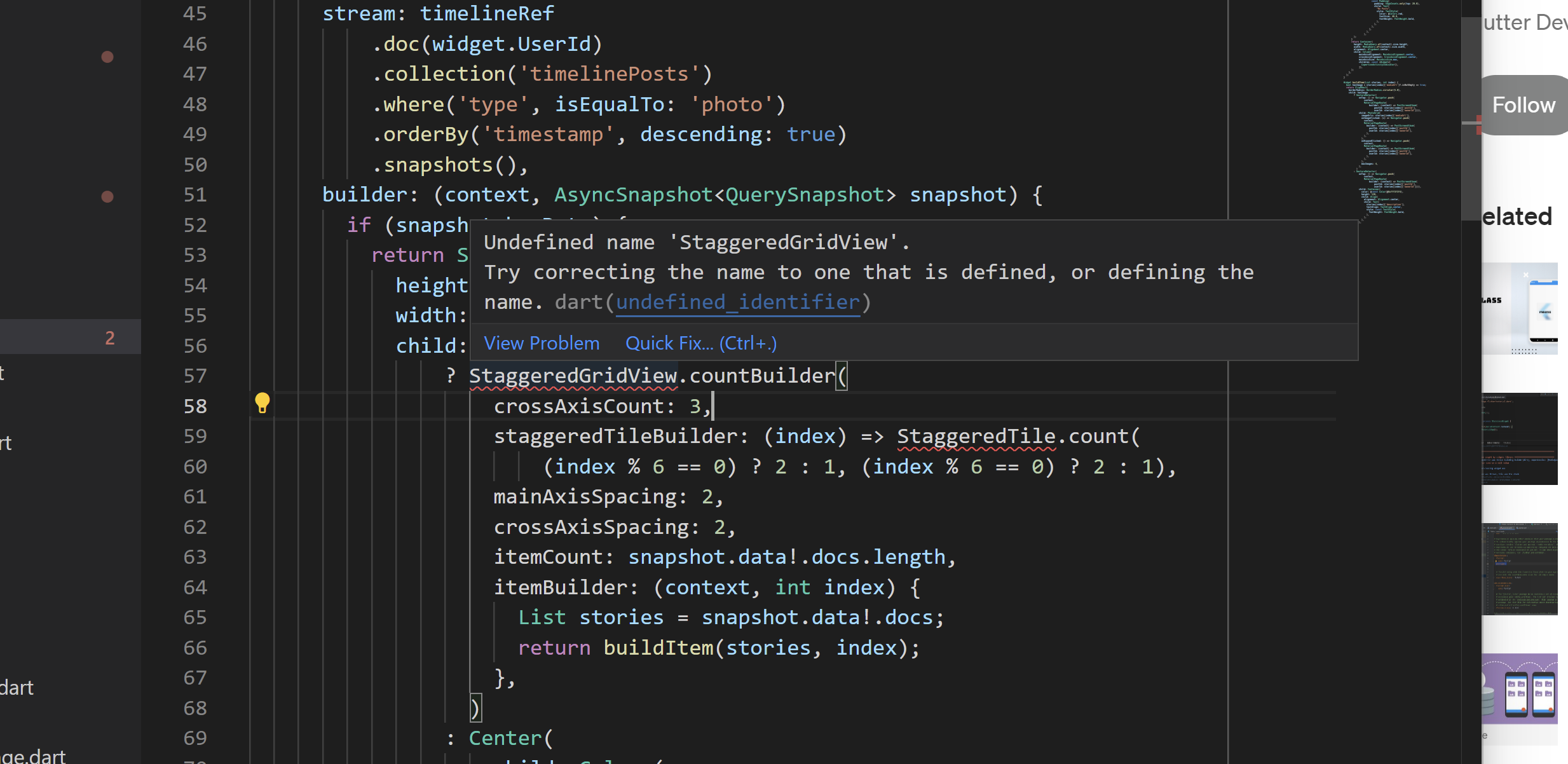 Undefined name 'StaggeredGridView'. after upgrading to 0.6.1 · Issue #242 · letsar/flutter ...