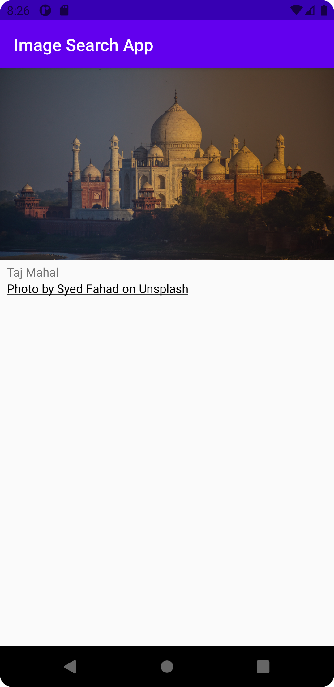 GitHub - hr1729/ImageSearchApp: Android Image Search App implemented in MVVM Architecture using ...