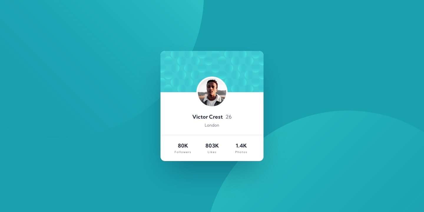 GitHub - VictorPerezAsuaje/neumorphic-profile-card-component: This is a Neumorphic Profile Card ...