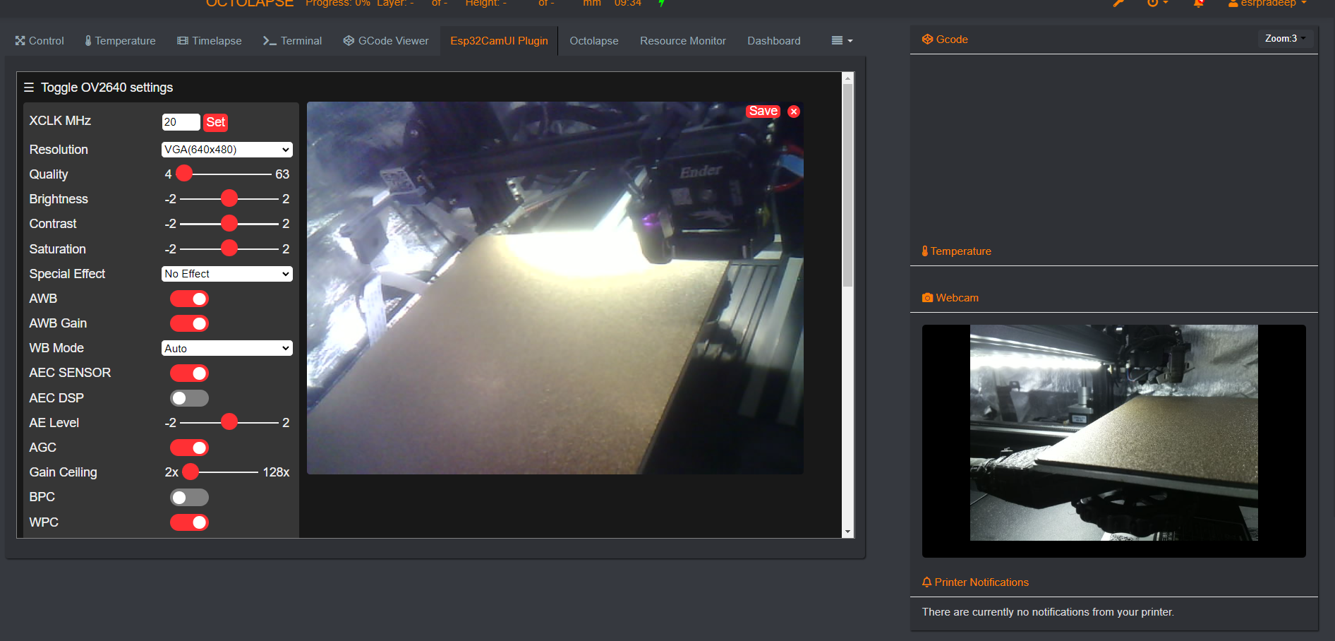 Customize to use multiple camera feed · Issue #302 · LazeMSS/OctoPrint ...