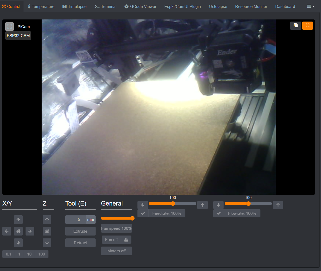 Customize to use multiple camera feed · Issue #302 · LazeMSS/OctoPrint-UICustomizer · GitHub