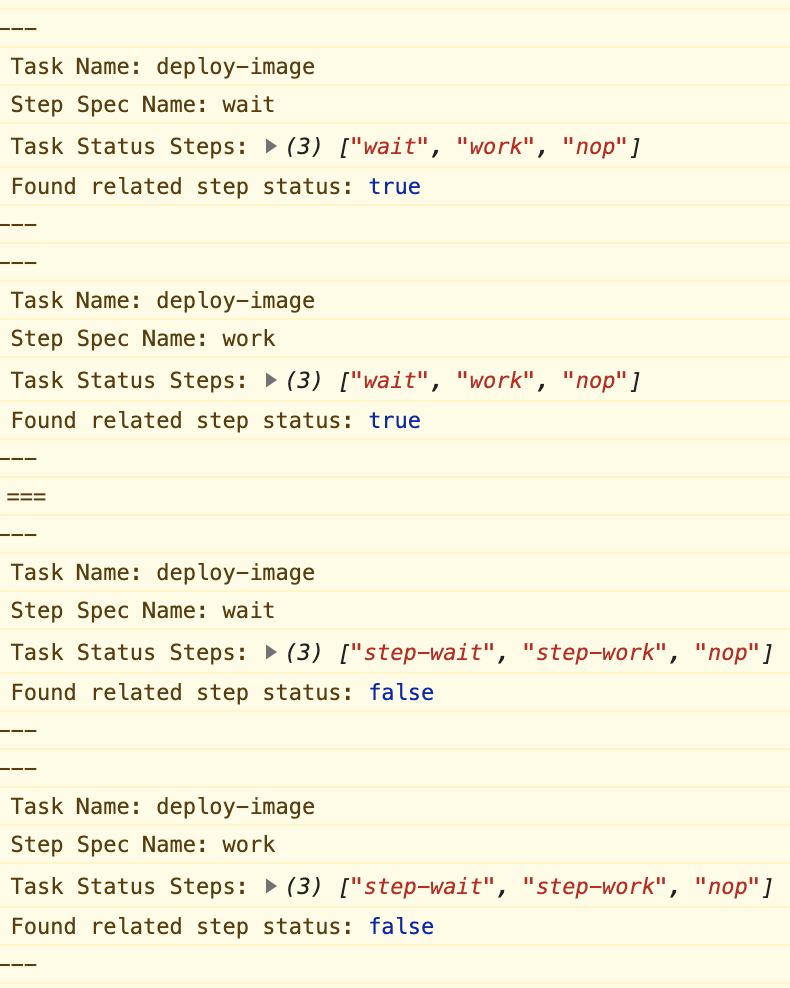 Inconsistent status.step(s) name · Issue #1306 · tektoncd/pipeline · GitHub