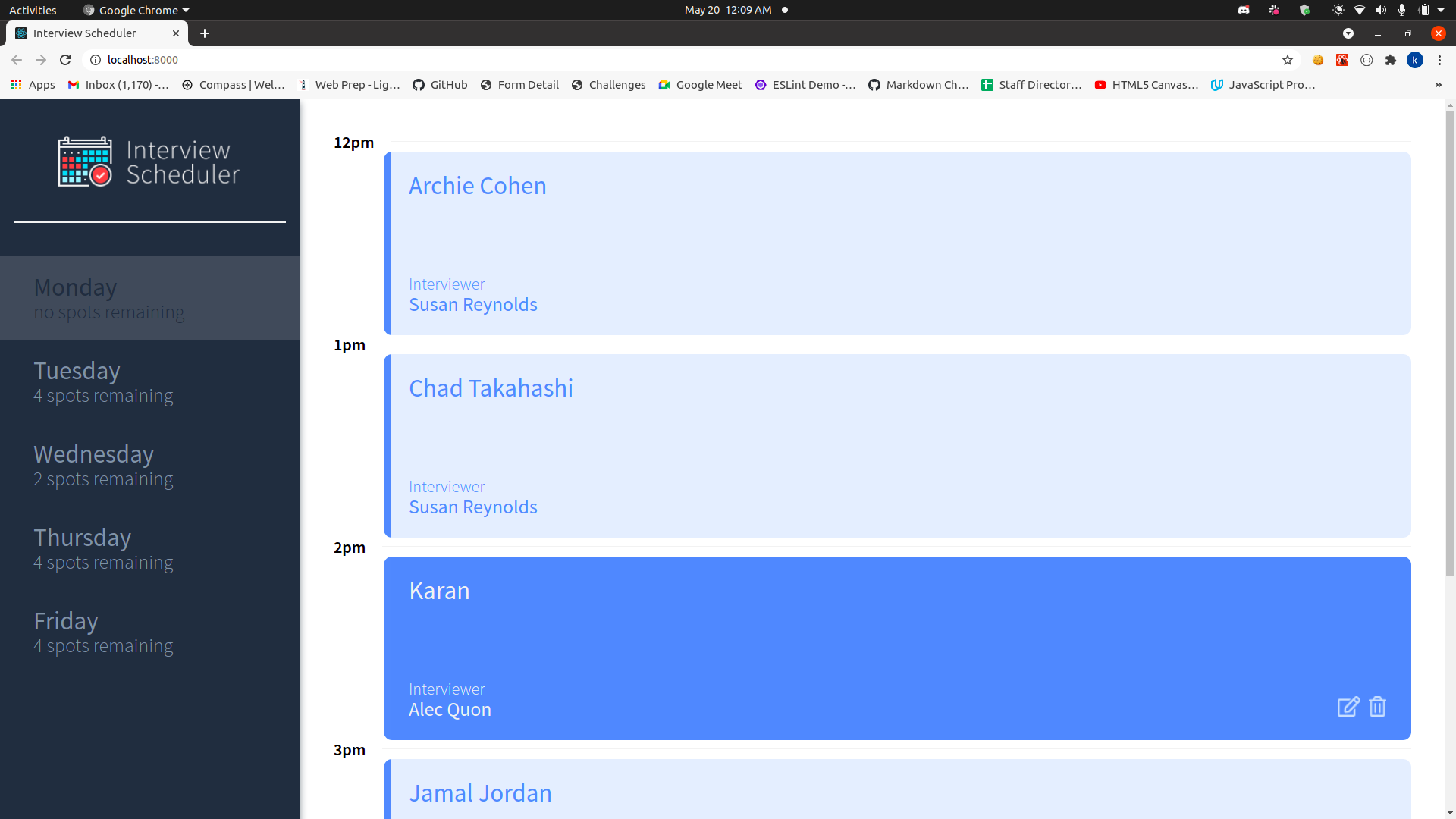 GitHub - karanOO89/scheduler