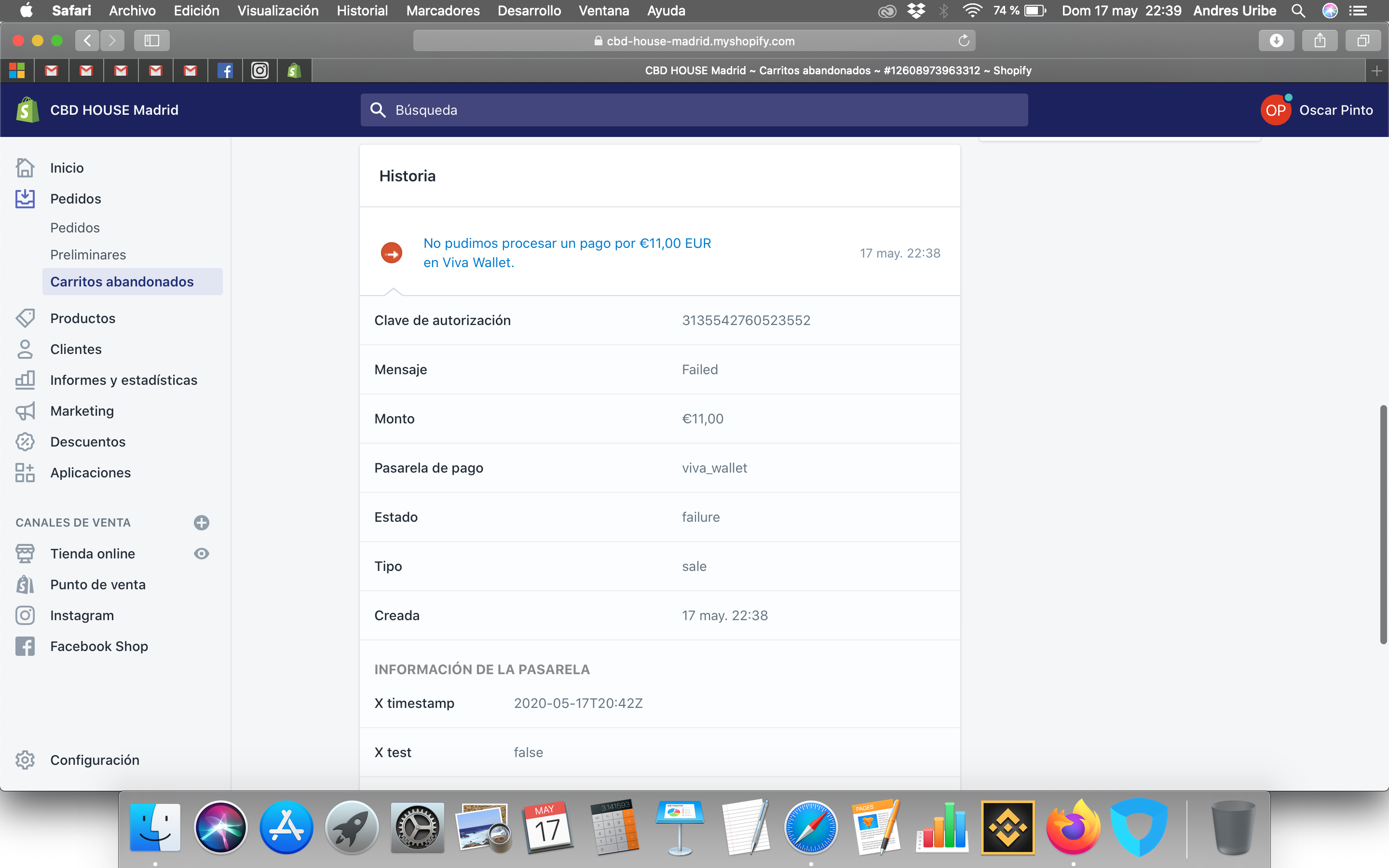 Shopify payment platform error · Issue #1669 · VivaPayments/API · GitHub