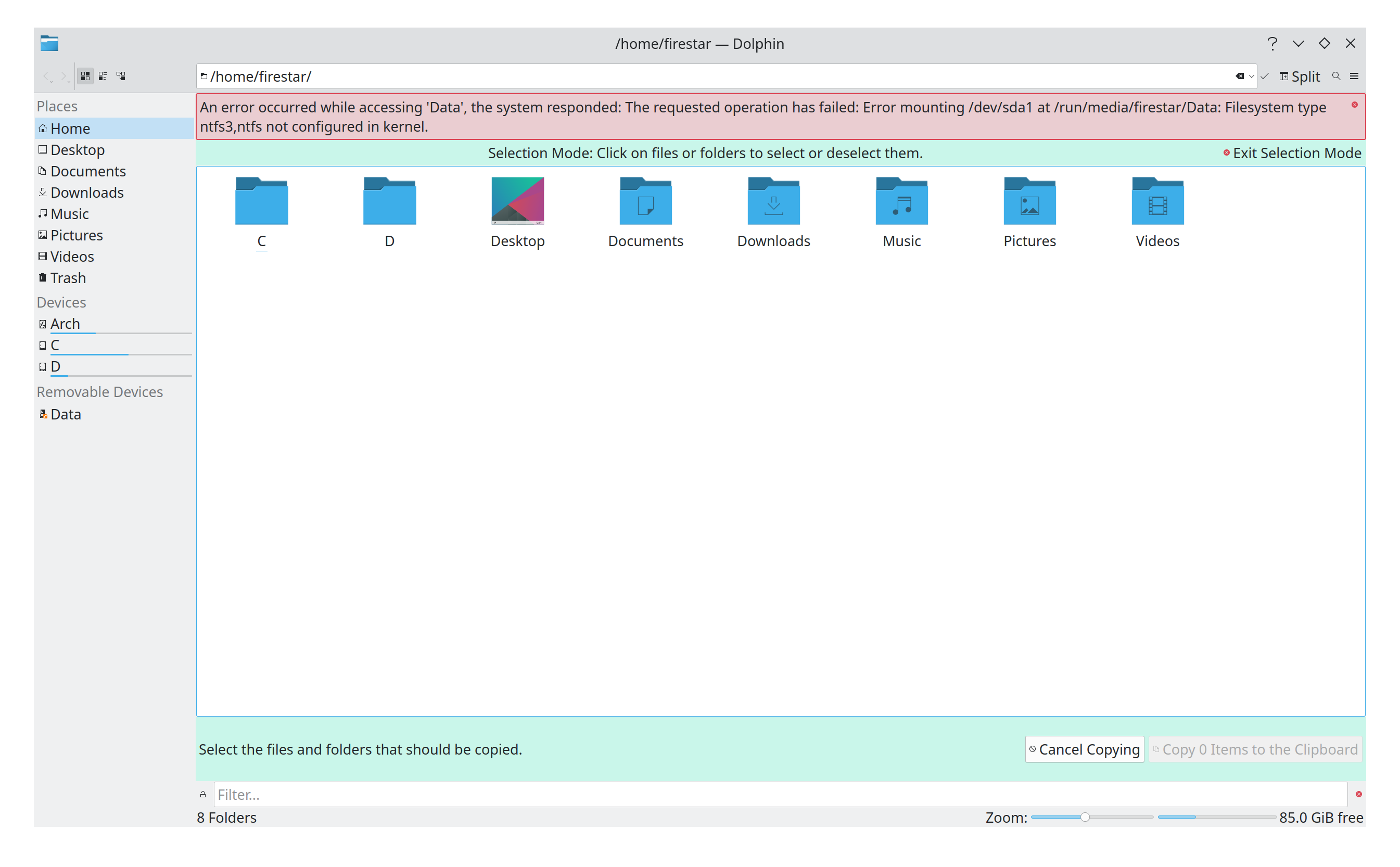 Dolphin: Filesystem type ntfs3,ntfs not configured in kernel · Issue #1039 · storaged-project ...