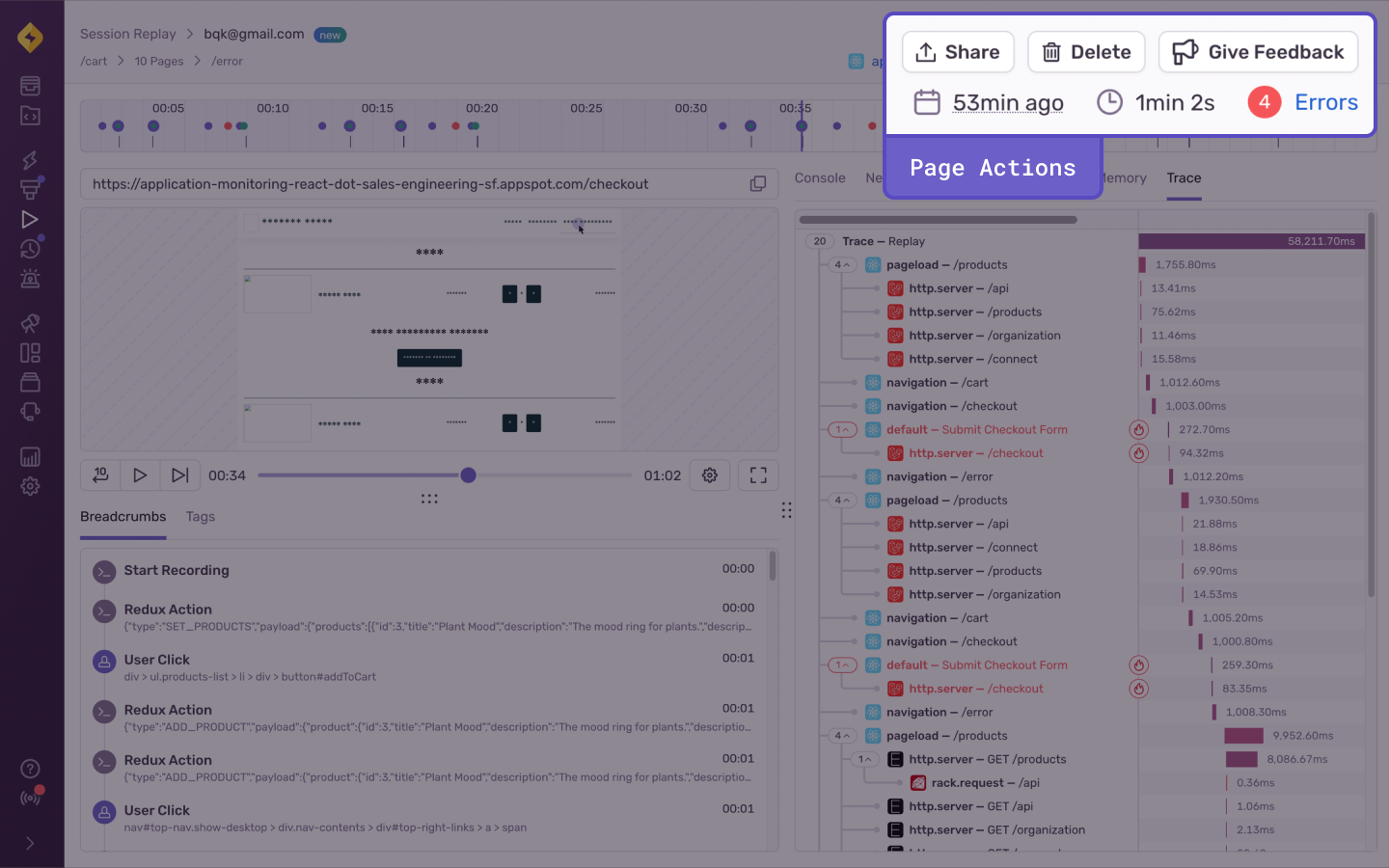 Add images to Product docs for Session Replay · Issue #6374 · getsentry/sentry-docs · GitHub