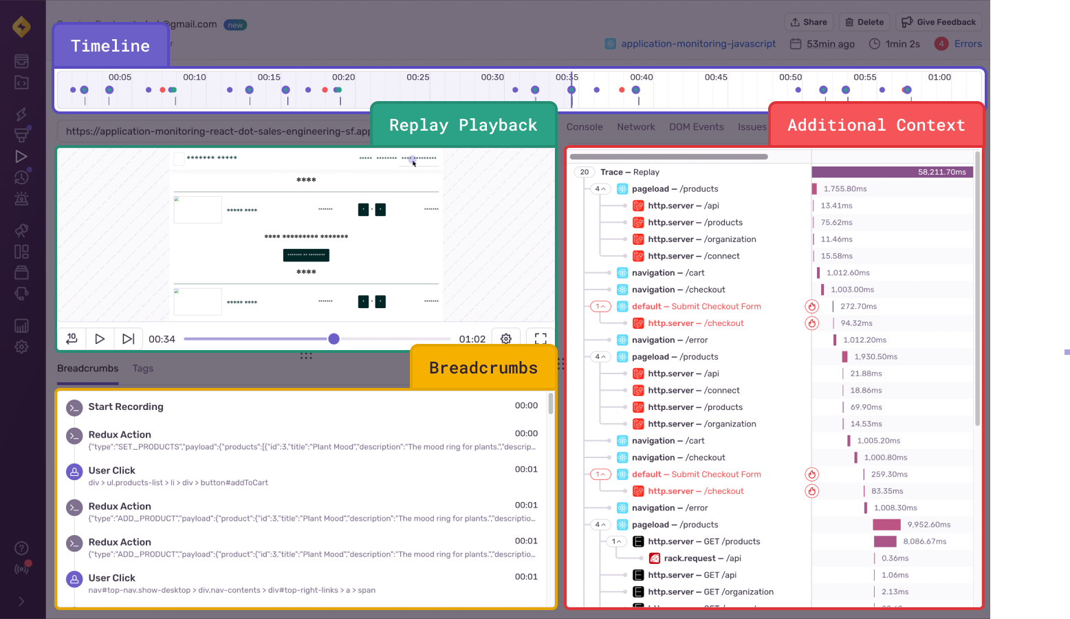 Add images to Product docs for Session Replay · Issue #6374 · getsentry/sentry-docs · GitHub
