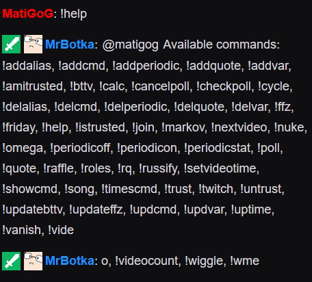 Wrap words in bot response · Issue #591 · tsoding/HyperNerd · GitHub
