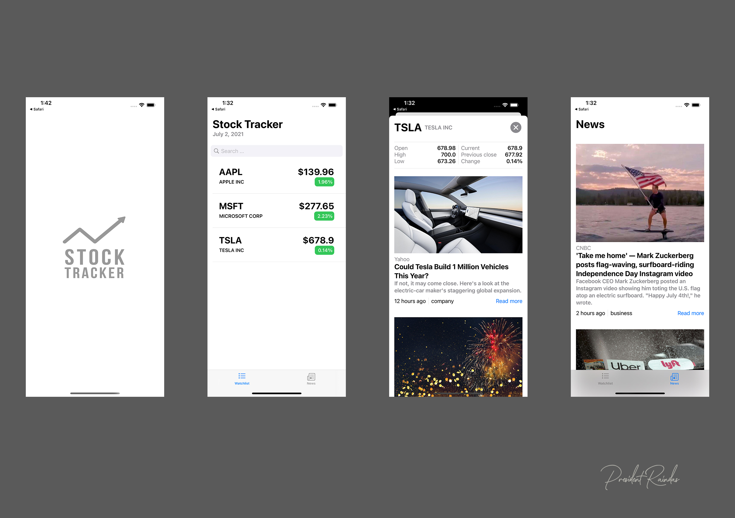 GitHub - raindas/StockTracker: A stock tracker app created with SwiftUI. This app was made to ...