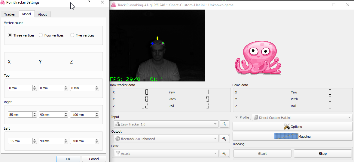 P3P solver in Kinect not accurate on Z-depth and also pitch and yaw · Issue #1020 · opentrack ...