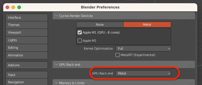 Blenderkit does not support Metal Back End in MacOS. · Issue #488 · BlenderKit/BlenderKit · GitHub