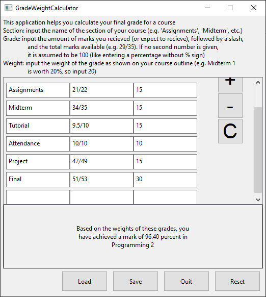 GitHub - Devon-Scott/GradeWeightCalculator: An app to help students ...