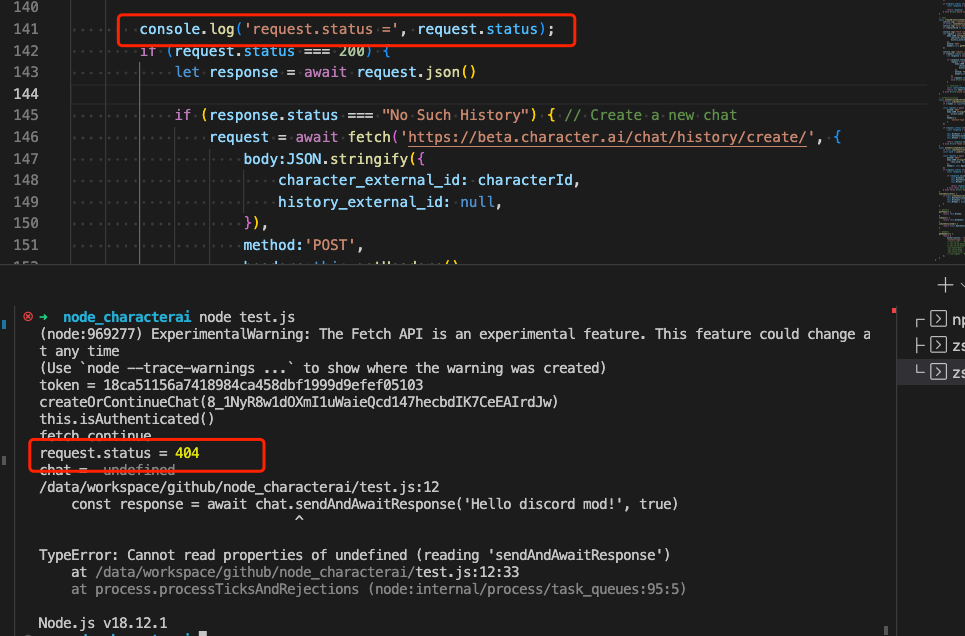 chat is undefined · Issue #2 · realcoloride/node_characterai · GitHub