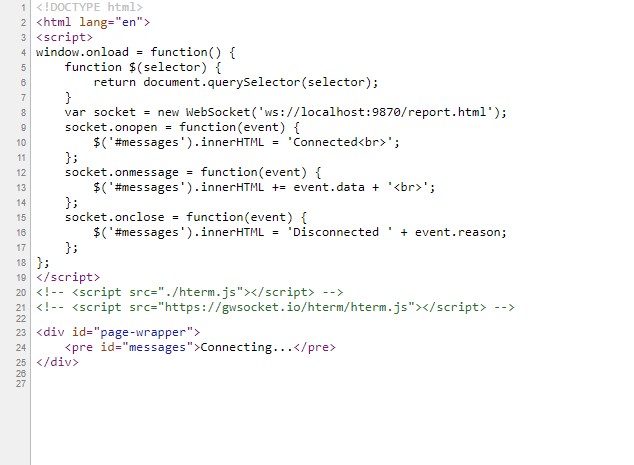 Goaccess Live Html Report Returns Json Only · Issue 1969 · Allinurlgoaccess · Github 0854