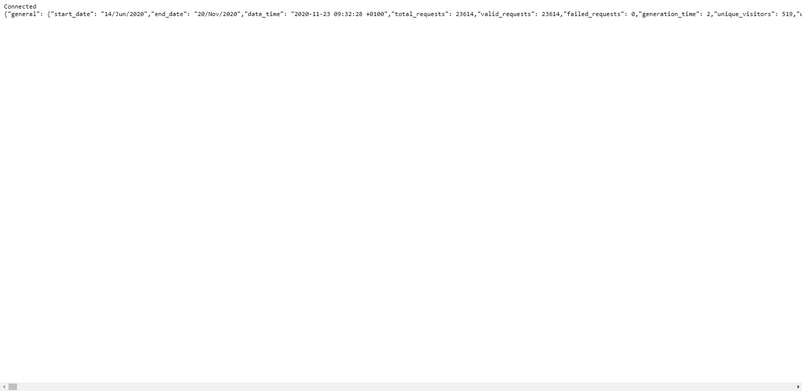 Goaccess live-html-report returns JSON only · Issue #1969 · allinurl/goaccess · GitHub