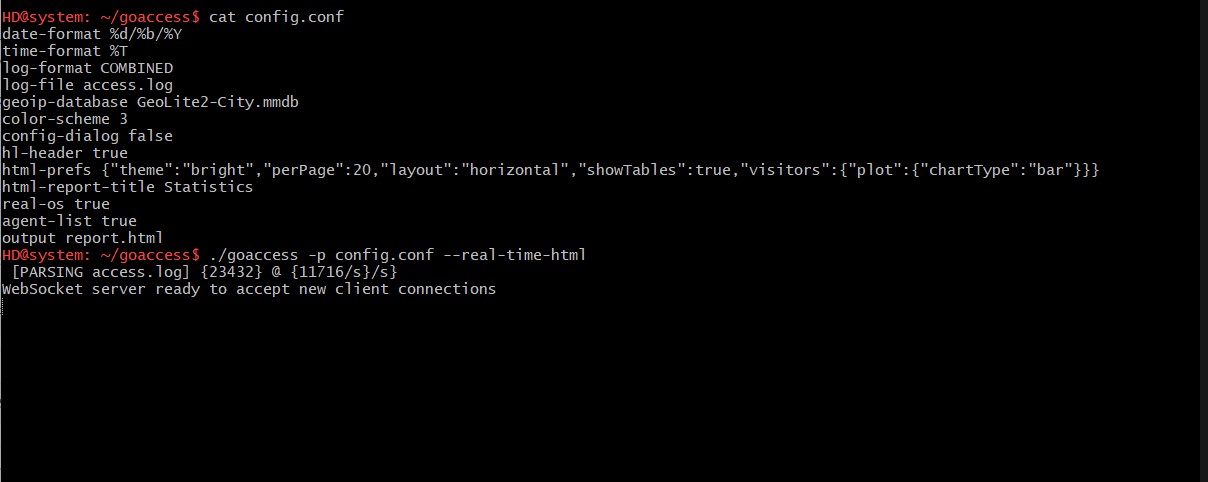 Goaccess Live Html Report Returns Json Only · Issue 1969 · Allinurlgoaccess · Github 0931