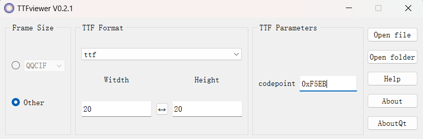 打开 ttf 文件后程序闪退 · Issue #12 · QQxiaoming/TTFviewer · GitHub