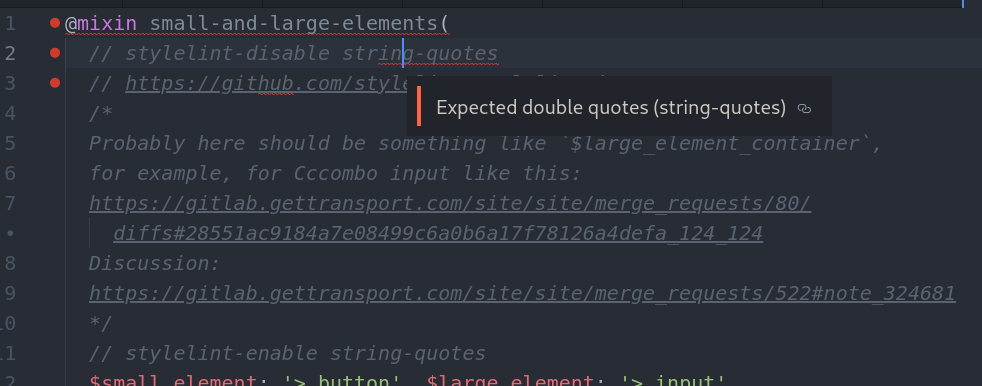 Wrong position of `string-quotes` offenses with code comments · Issue ...