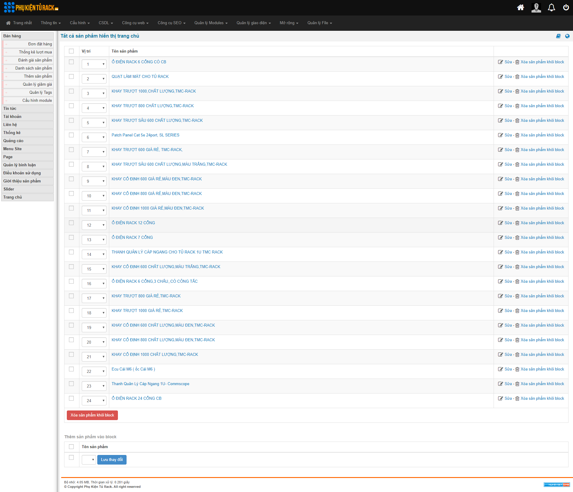 Sản phẩm trong Cấu hình "Block sản phẩm" chỉ hiển thị 24 sản phẩm (có tổng cộng 43) · Issue #620 ...