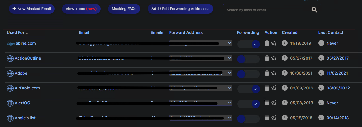View more alias's on page · simple-login app · Discussion #1233 · GitHub