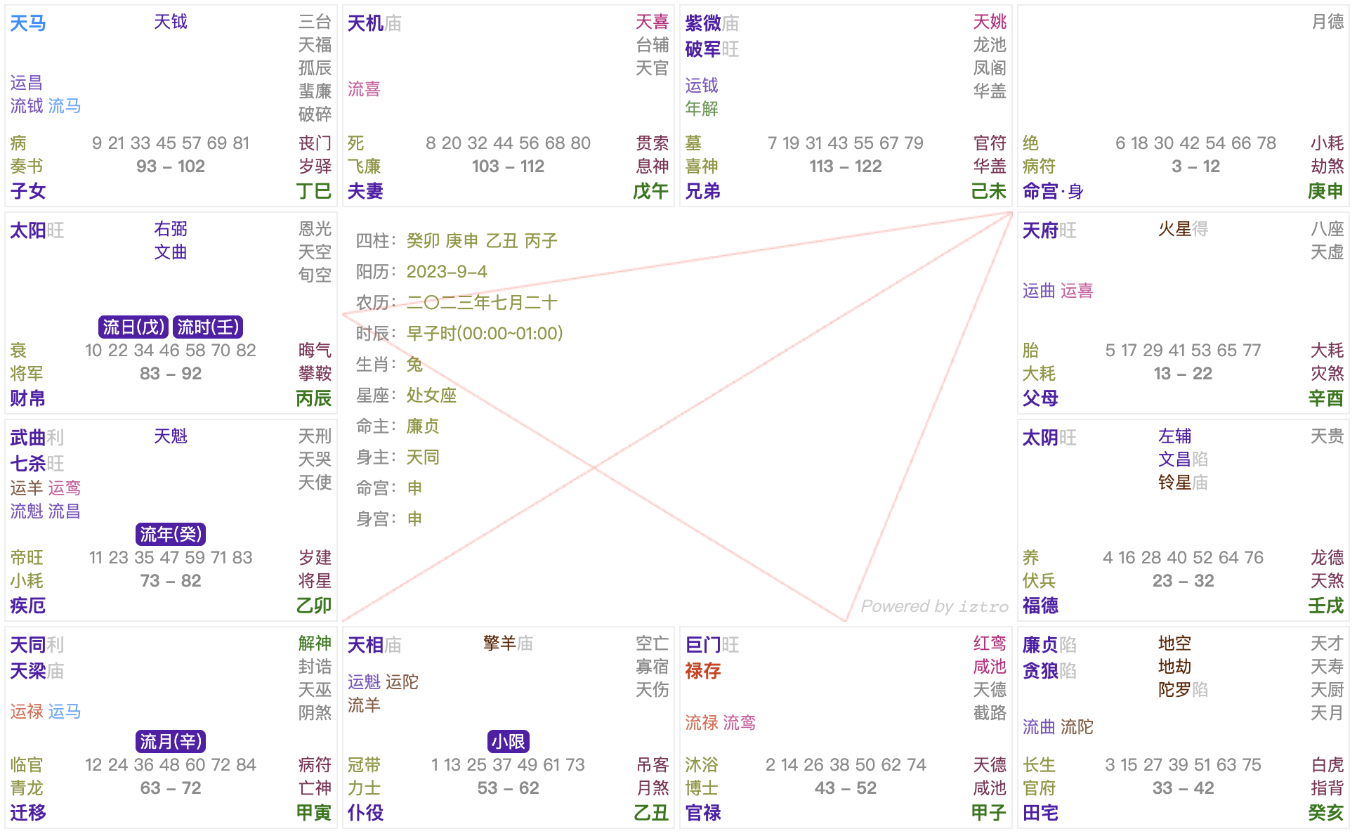 GitHub - SylarLong/react-iztro: ⭐基于iztro实现的紫微斗数星盘React组件。A react component based on iztro to ...
