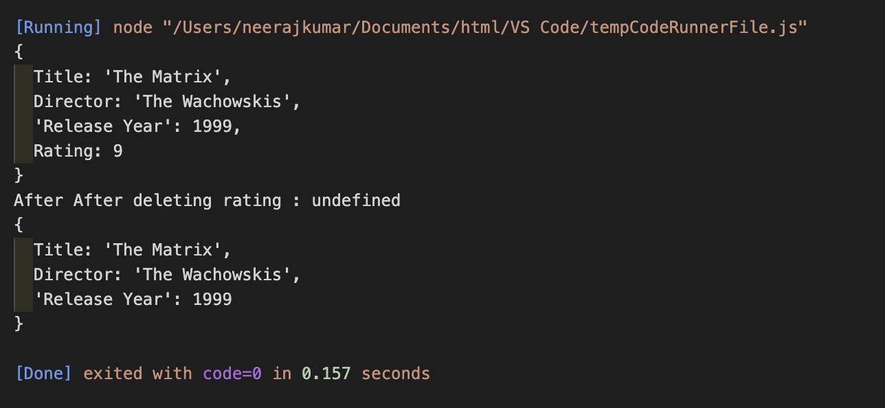 Js Objects Creating Accessing And Iterating · Akash Coded Mern · Discussion 159 · Github
