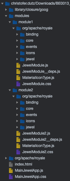 When using modules together with the "-module-output" compiler option, there are differences ...