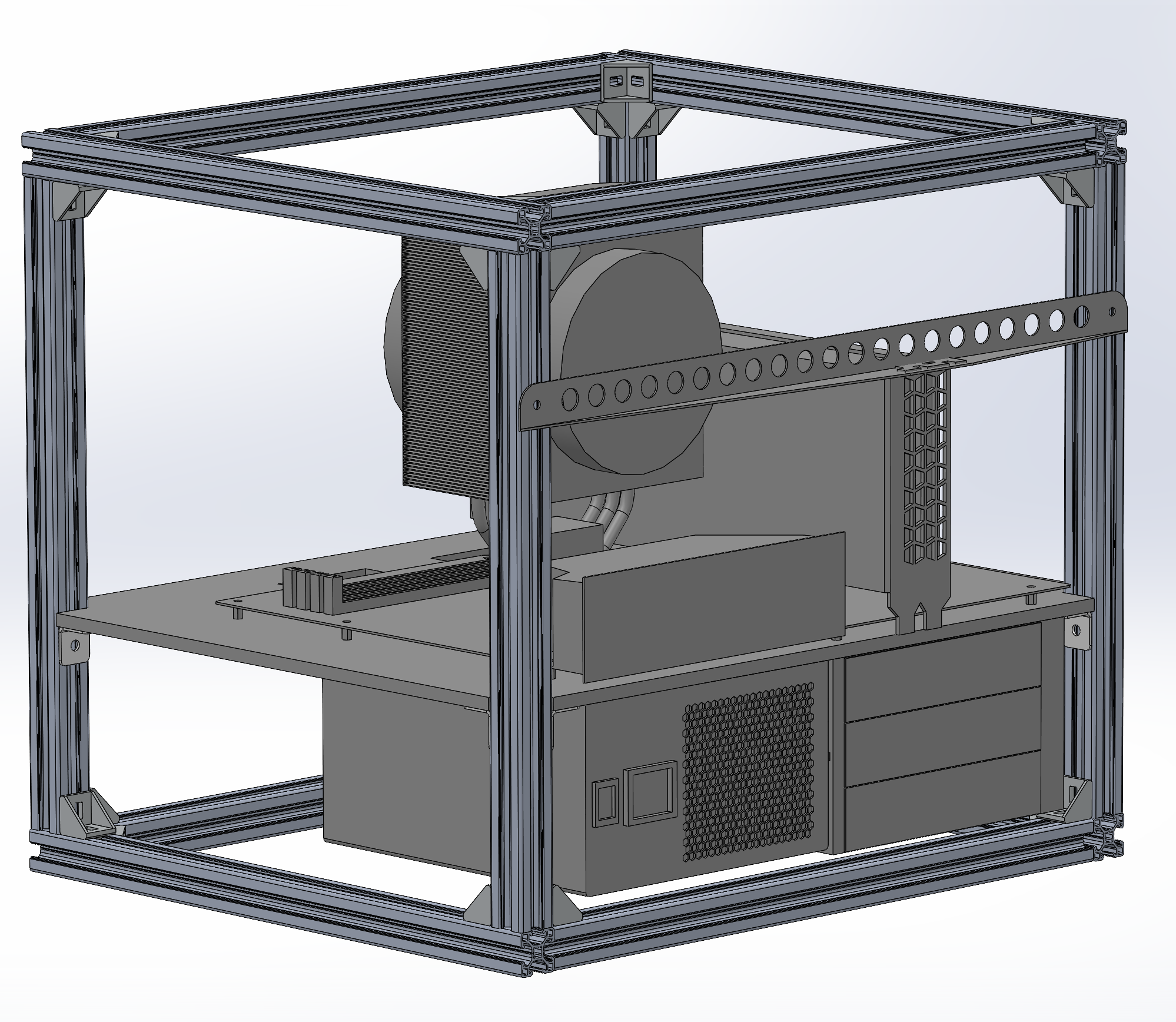 GitHub - DenisFuryaev/DIY-OPEN-PC-CASE