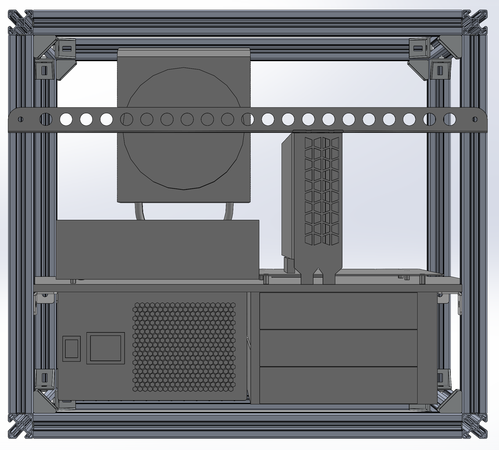 GitHub - DenisFuryaev/DIY-OPEN-PC-CASE