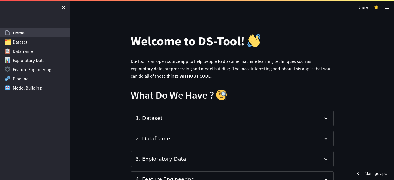GitHub - Corazon-17/DS-Tool: Data Science Tool