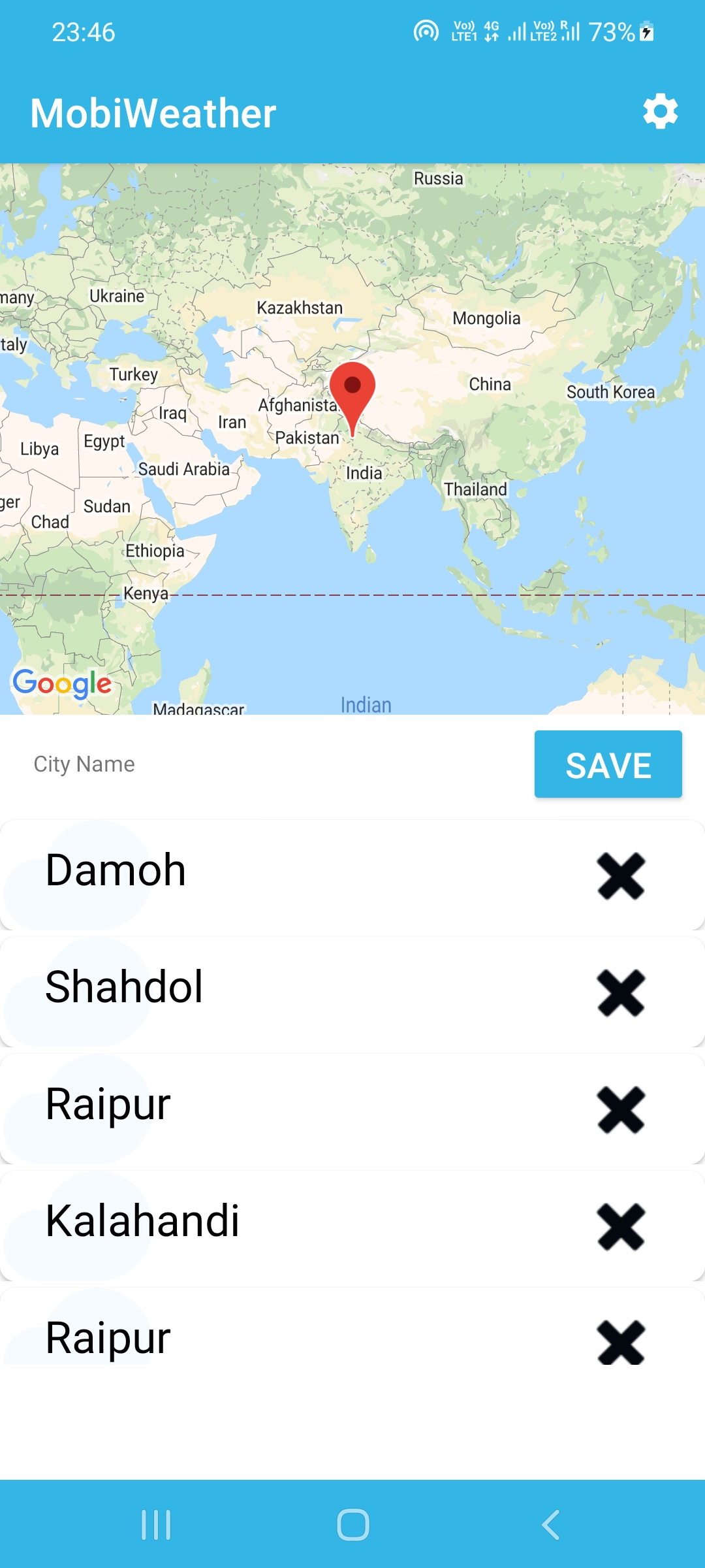 GitHub - bankeshkumar90/WeatherDemo: Shows weather forecast based on MVVM,Hilt,Room,RetroFit ...