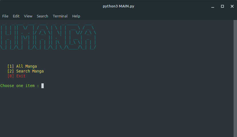 GitHub - hoseda/HDMANGA: find a maga and download as pdf in terminal.