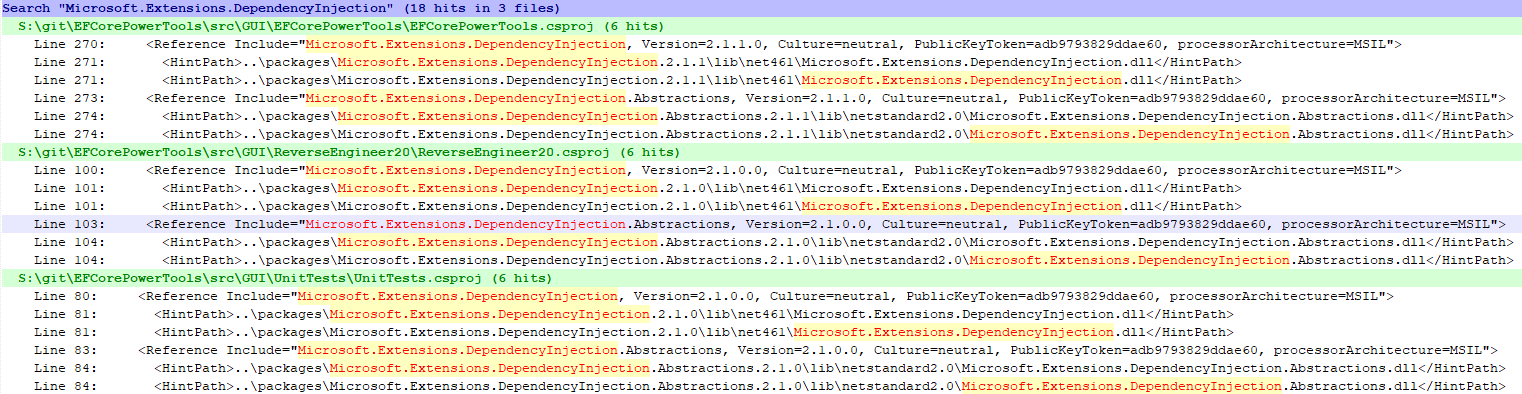 System.IO.FileNotFoundException: Could not load file or assembly ...
