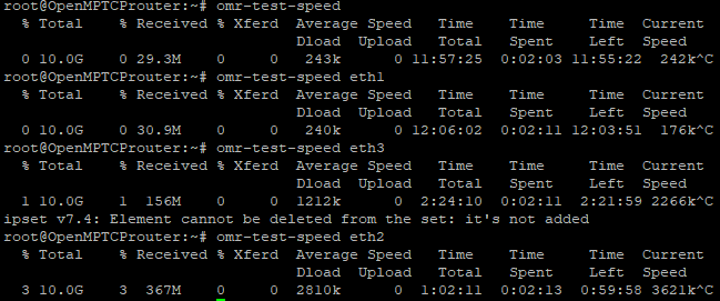 Aggregated connection not working · Issue #1173 · Ysurac/openmptcprouter · GitHub