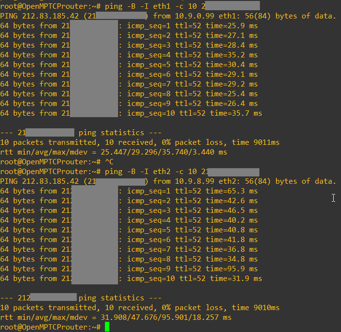Aggregated connection not working · Issue #1173 · Ysurac/openmptcprouter · GitHub