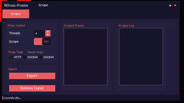GitHub - 0xWarning/Nitrous-Proxies: Using C# and threading to scrape proxies from sources.