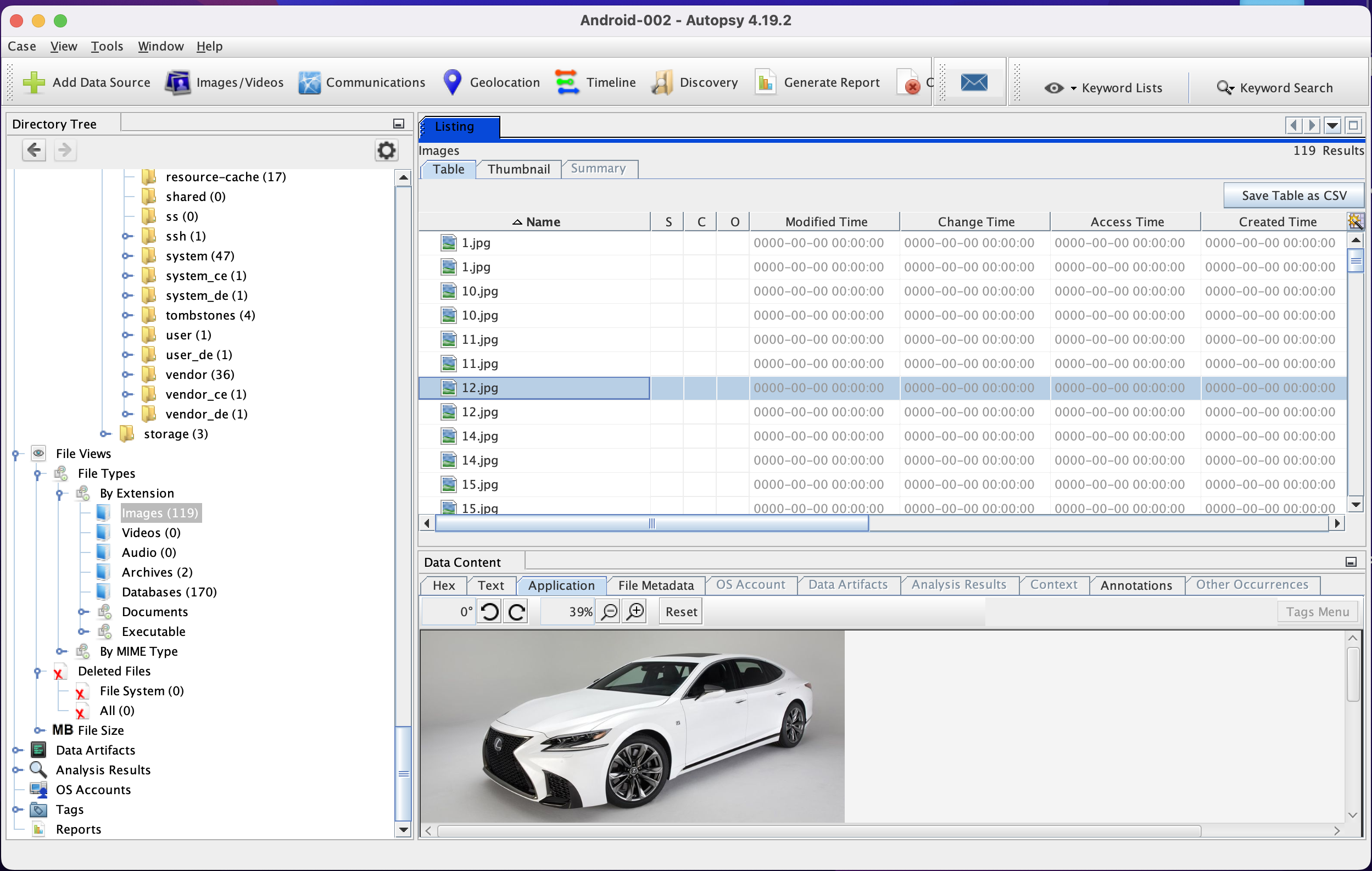 Mobile-App-forensic-tools-analysis/Autopsy Tool Implementation Details ...
