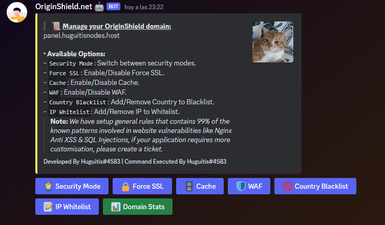 GitHub - Huguitis/OriginShieldBot: Manage your OriginShield.net registered domain settings with ...