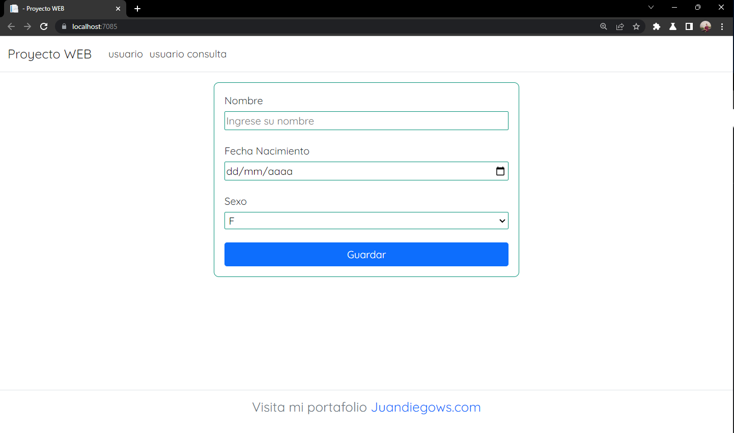 GitHub - juandiegows/Proyecto-WEB