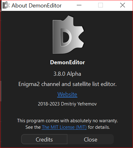 deleting working stream · Issue #187 · DYefremov/DemonEditor · GitHub
