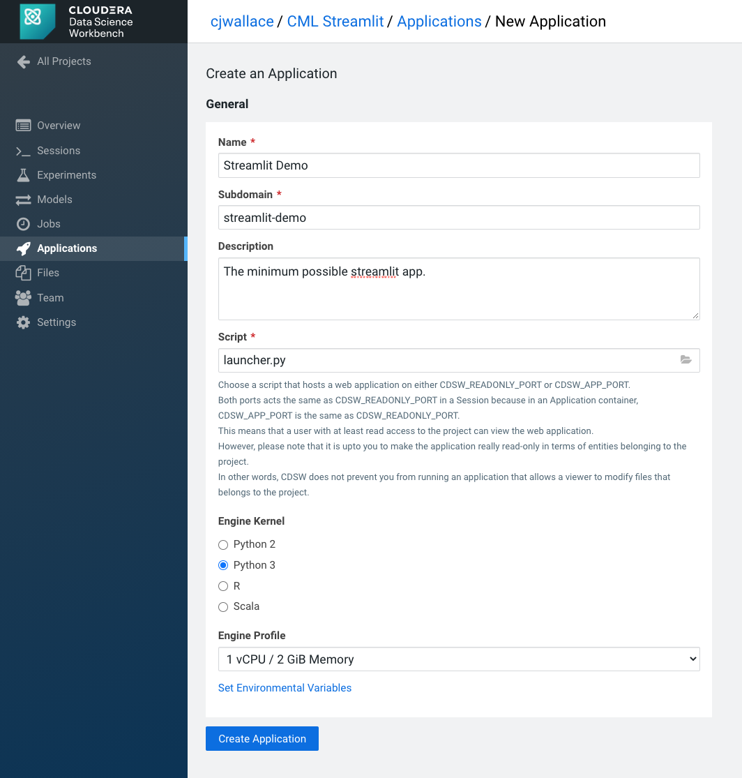GitHub - fastforwardlabs/cml_streamlit: A minimal example of a ...