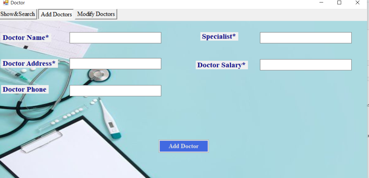 GitHub - mohammedfatoh/HospitalSystemManagement_DBProject: Hospital ...