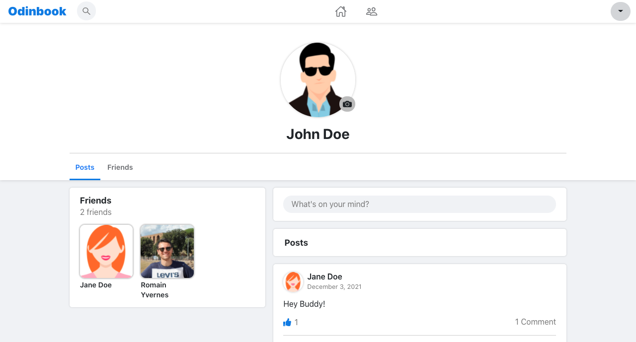 GitHub - romainyvernes/odinbook_frontend: Frontend part of a full-stack social media platform ...