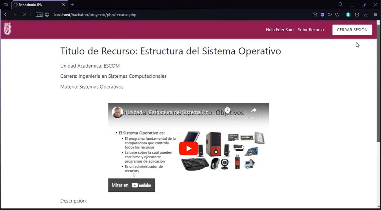 GitHub - AlbertoPC13/REPOSITORIO-IPN: Project developed for the Hackaton 2021 hosted by the ...