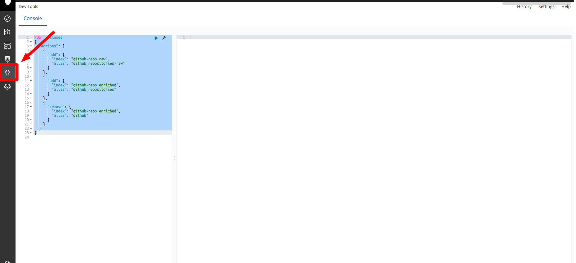 Error Timelion: Error: in cell #1: [index_not_found_exception] no such index, with { resource ...