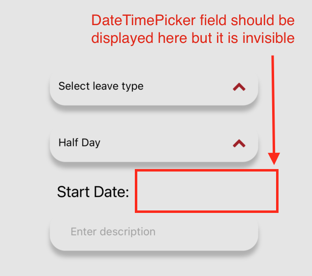 Auto Open Component And Invisible Field On Android Phones · Issue 760 · React Native
